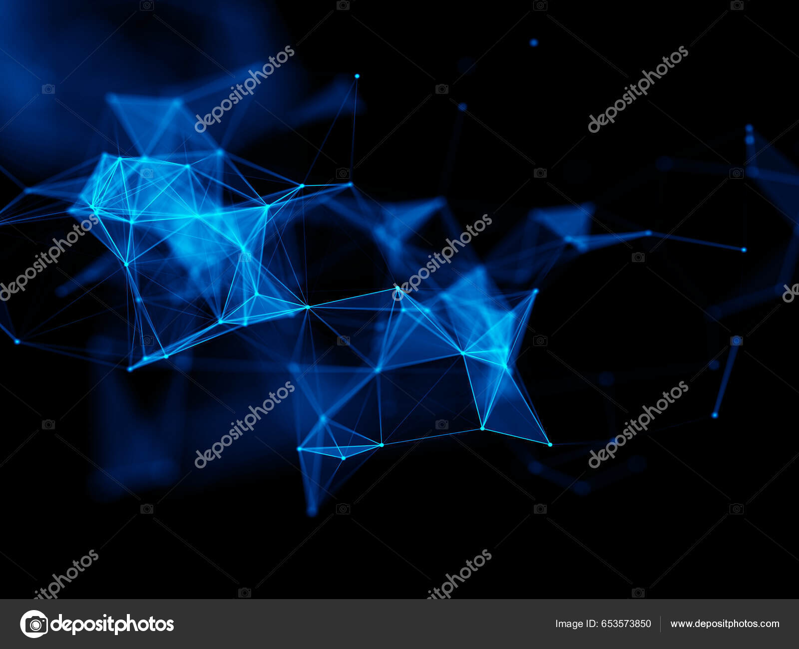 Render Abstract Technology Background Modern Plexus Design — Stock Photo © kjpargeter #653573850