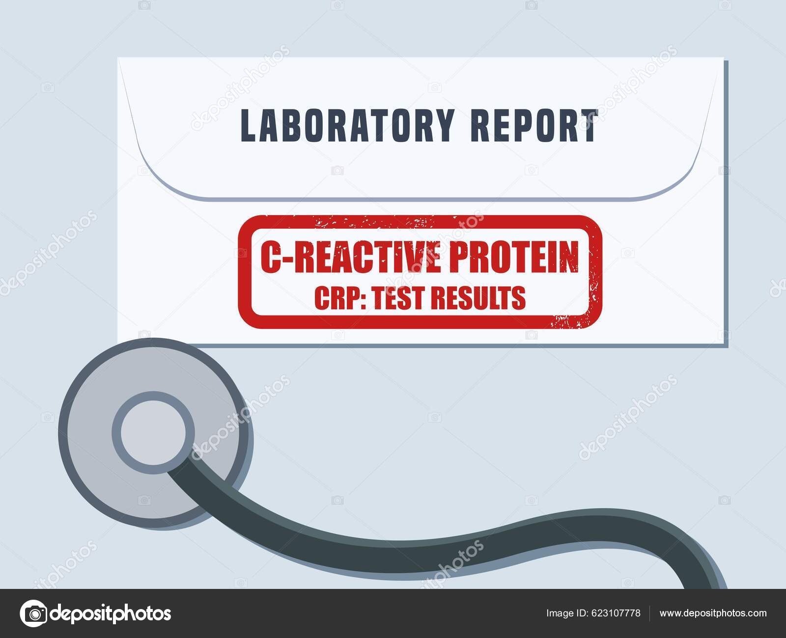 Proteína Reactiva Pcr Envoltura Resultados Del Análisis Sangre Informe ...