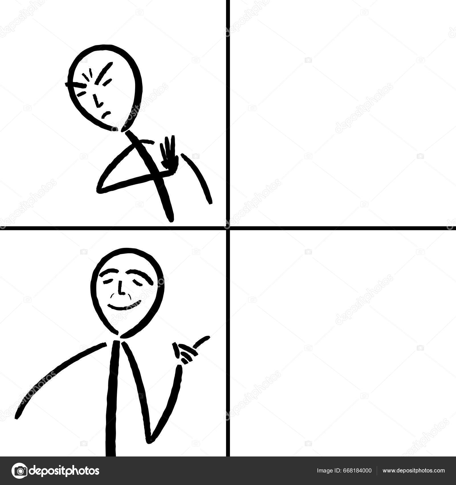 Meme Blanco Divertido