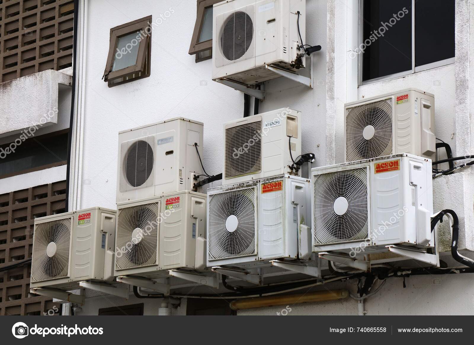 Kuching Malaysia March 2024 Hitachi National Acson Brand Air ...