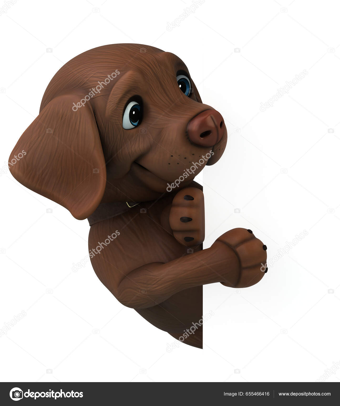 Fun Cartoon Character Labrador Retriever Stock Illustration by ©julos ...