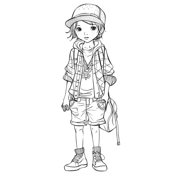 Imágenes de Girl tomboy, fotos de Girl tomboy sin royalties | Depositphotos