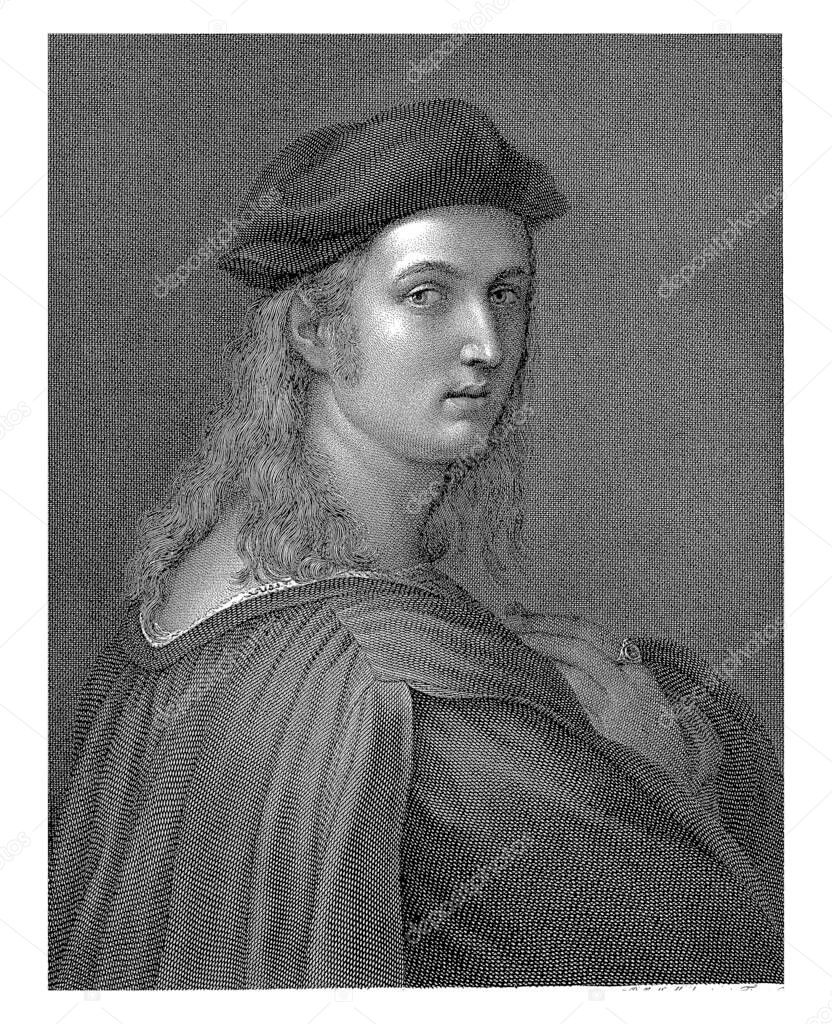 Retrato del banquero Bindo Altoviti, Rafael Morghen, después de Rafael ...