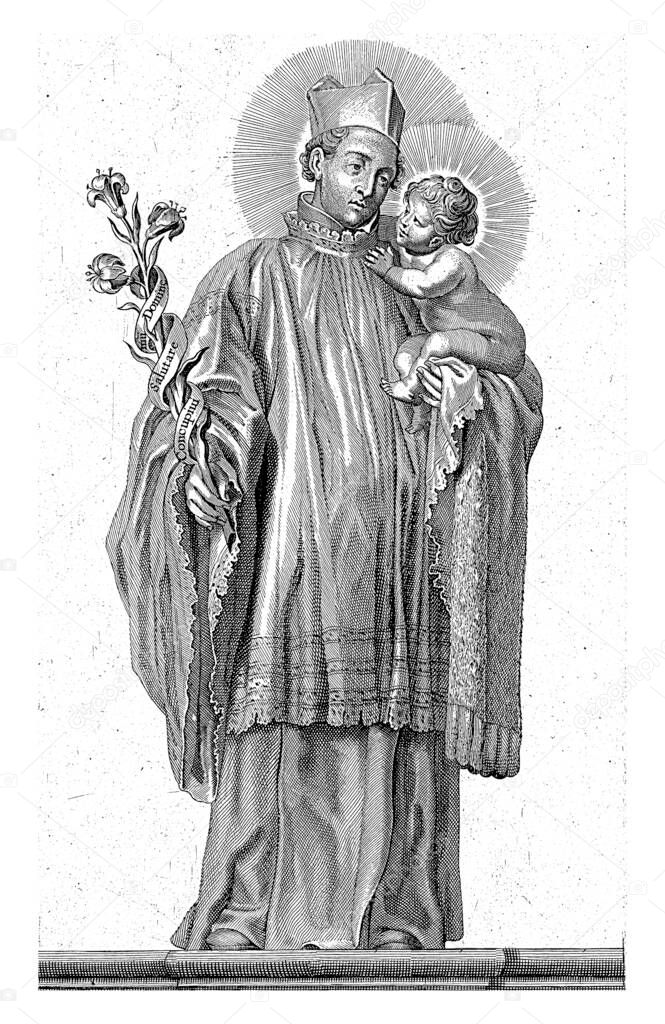 San Hermano Josefo, Michel Natalis, después de Abraham van Diepenbeeck ...