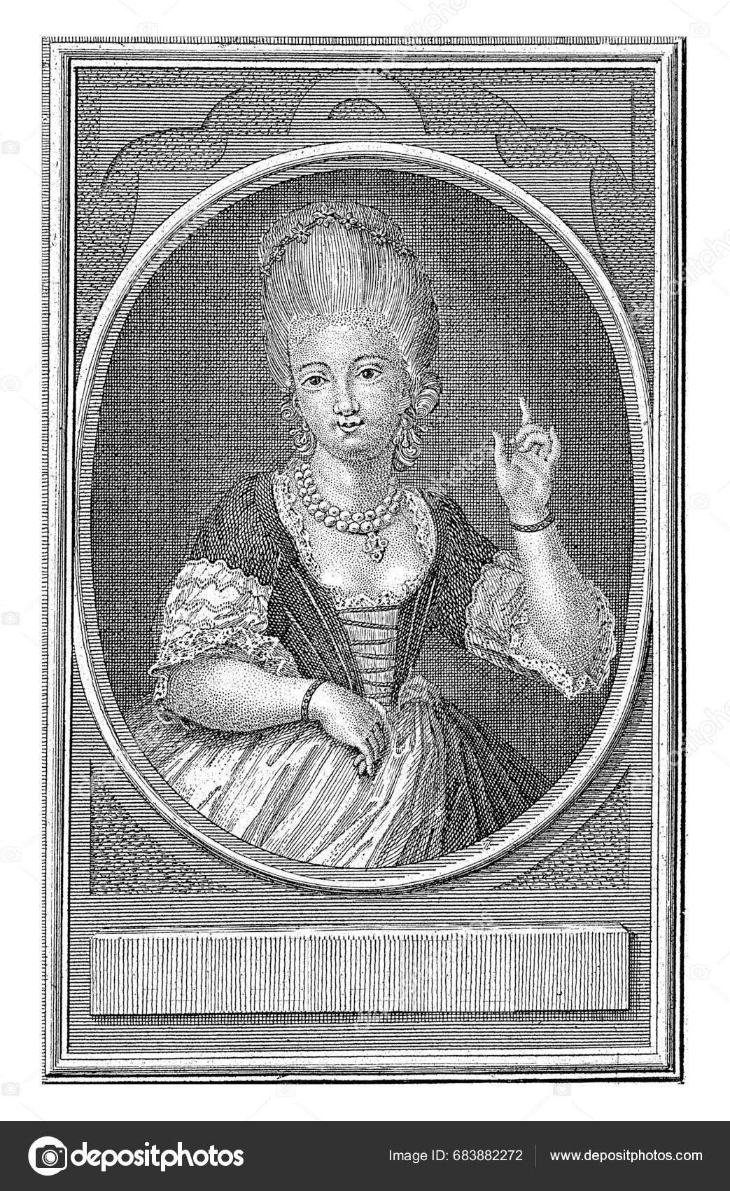 Portrait Antonetta Van Heynendaal Jacobus Turpin 1779 Portrait ...