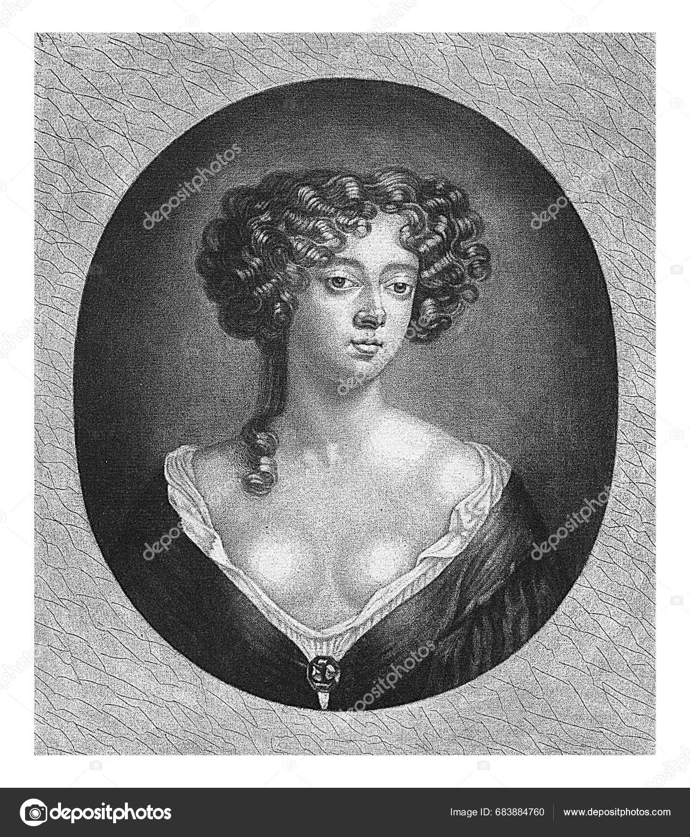 Portrait Louise Keroualle Duchess Portsmouth Abraham Blois Peter Lely Sir — Stock Photo ...