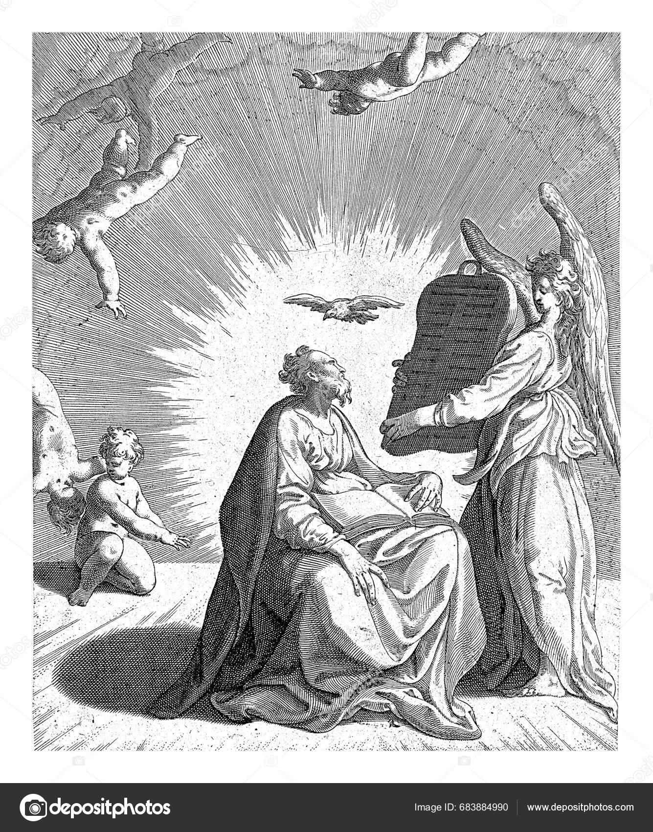 Matthew Angel Isaac Duchemin Attributed Adriaan Weerdt 1563 1590 ...