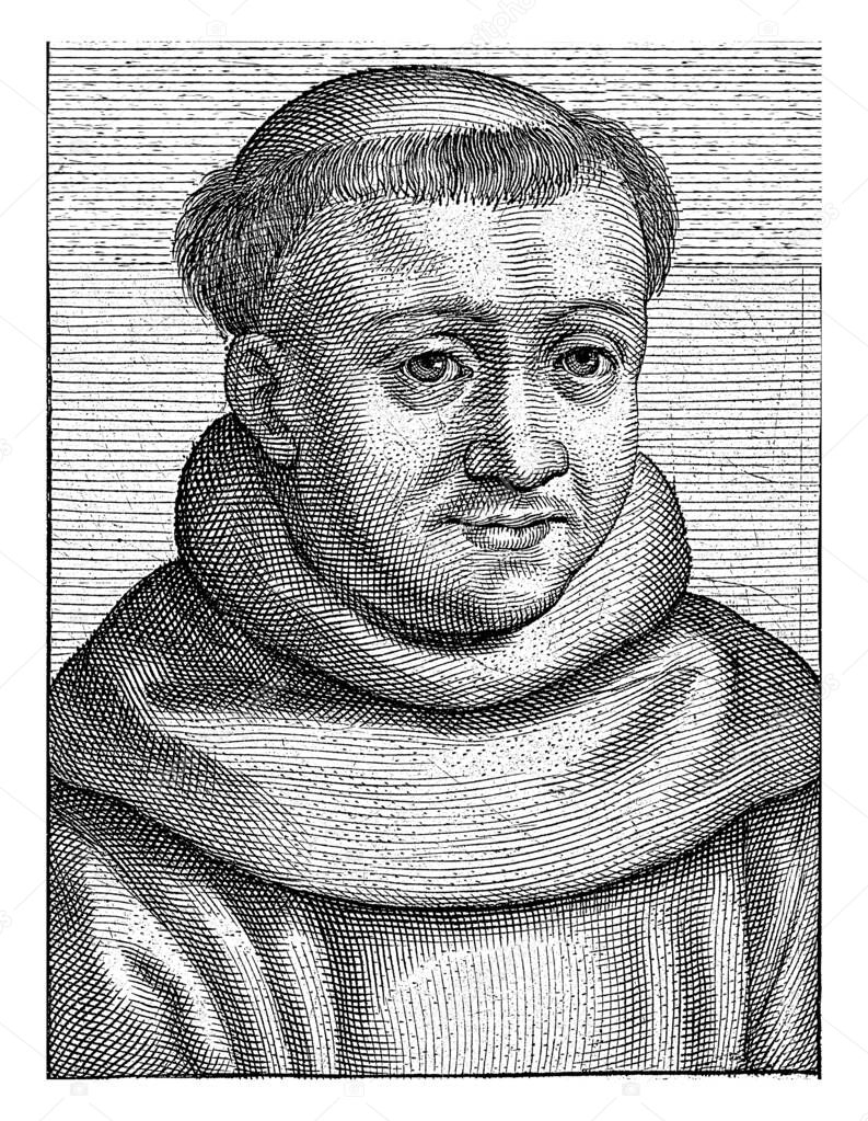 Retrato de San Nicolás Picus, Jacob Matham, 1617 - 1618 Retrato de San ...