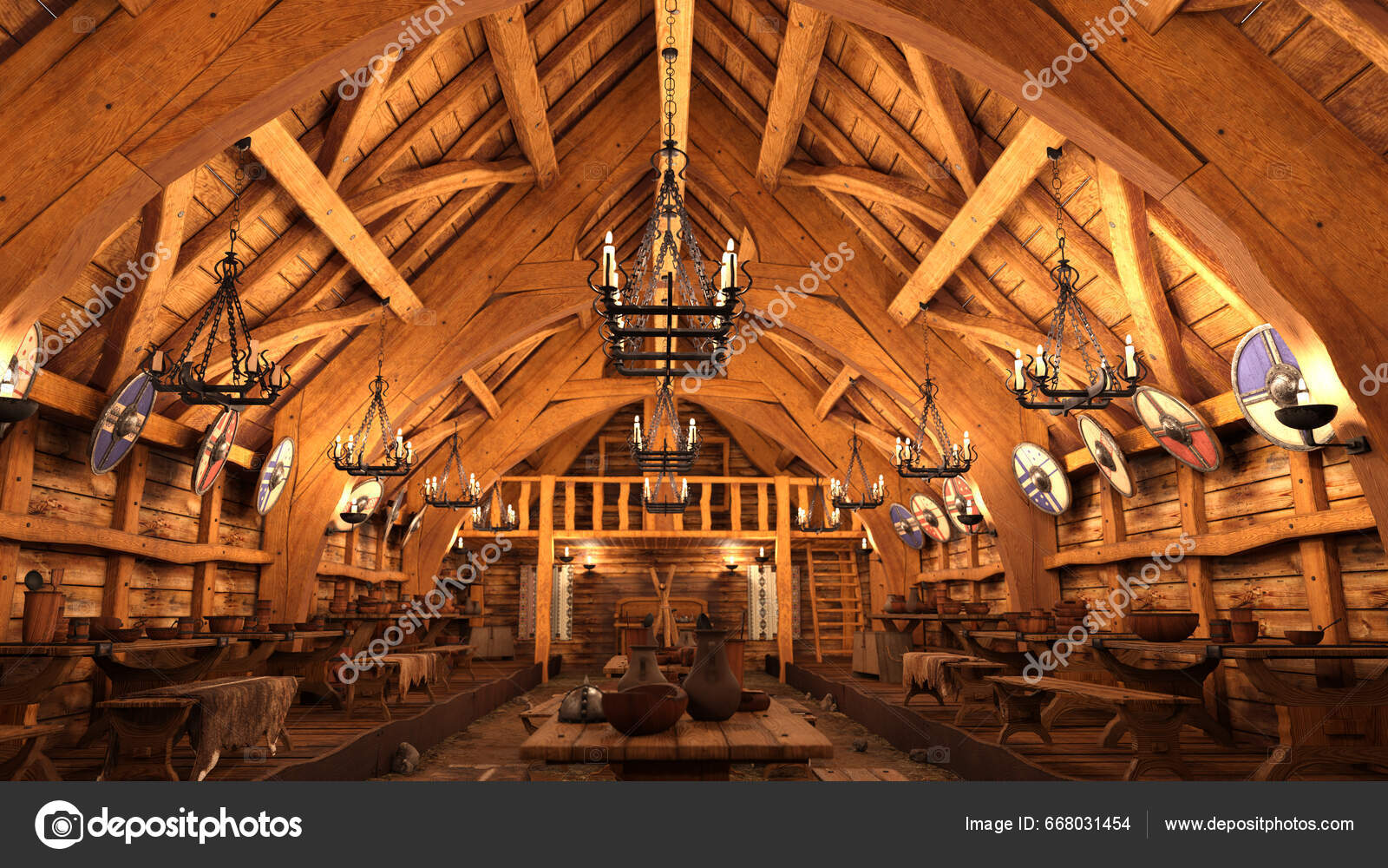 Viking Hall Interior