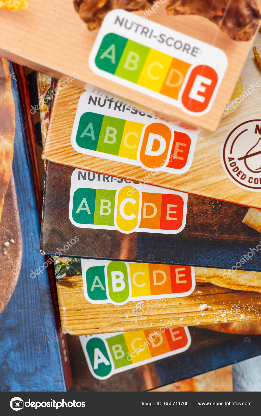 Nutri Score Nutrition Label Symbol Healthy Eating Food Portrait Format ...