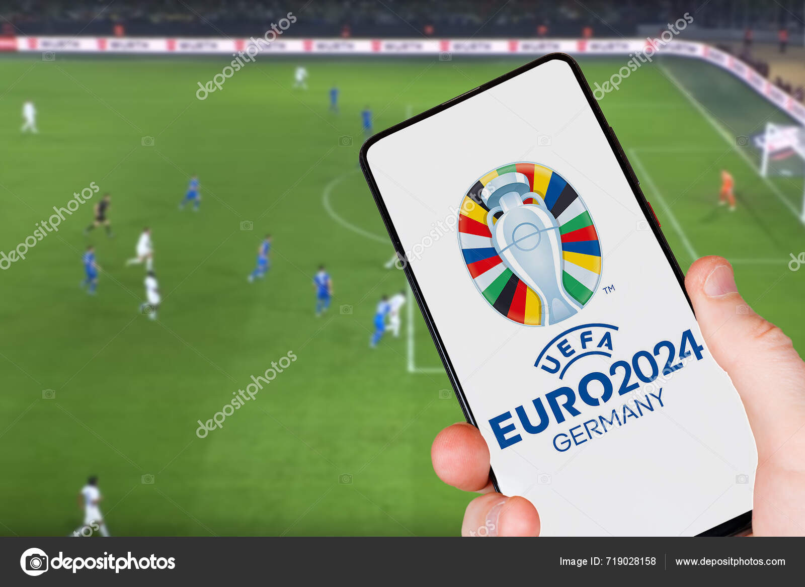 Alemania Mayo 2024 Uefa Euro 2024 Alemania Logotipo Del Campeonato — Foto editorial de stock ...