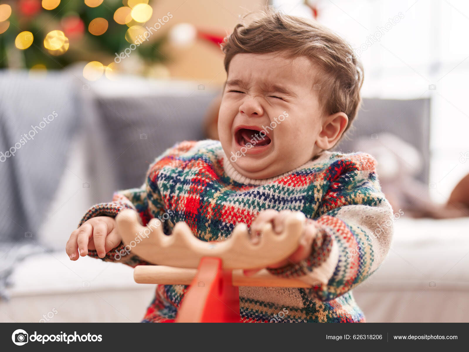 Hispanic Baby Crying