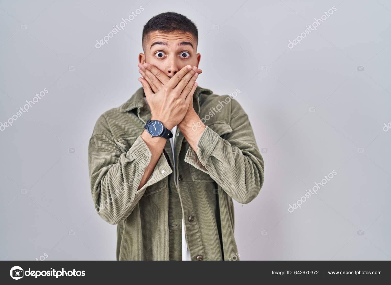 Shocked Man Standing