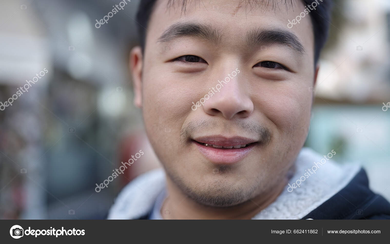 Funny Chinese Man Face
