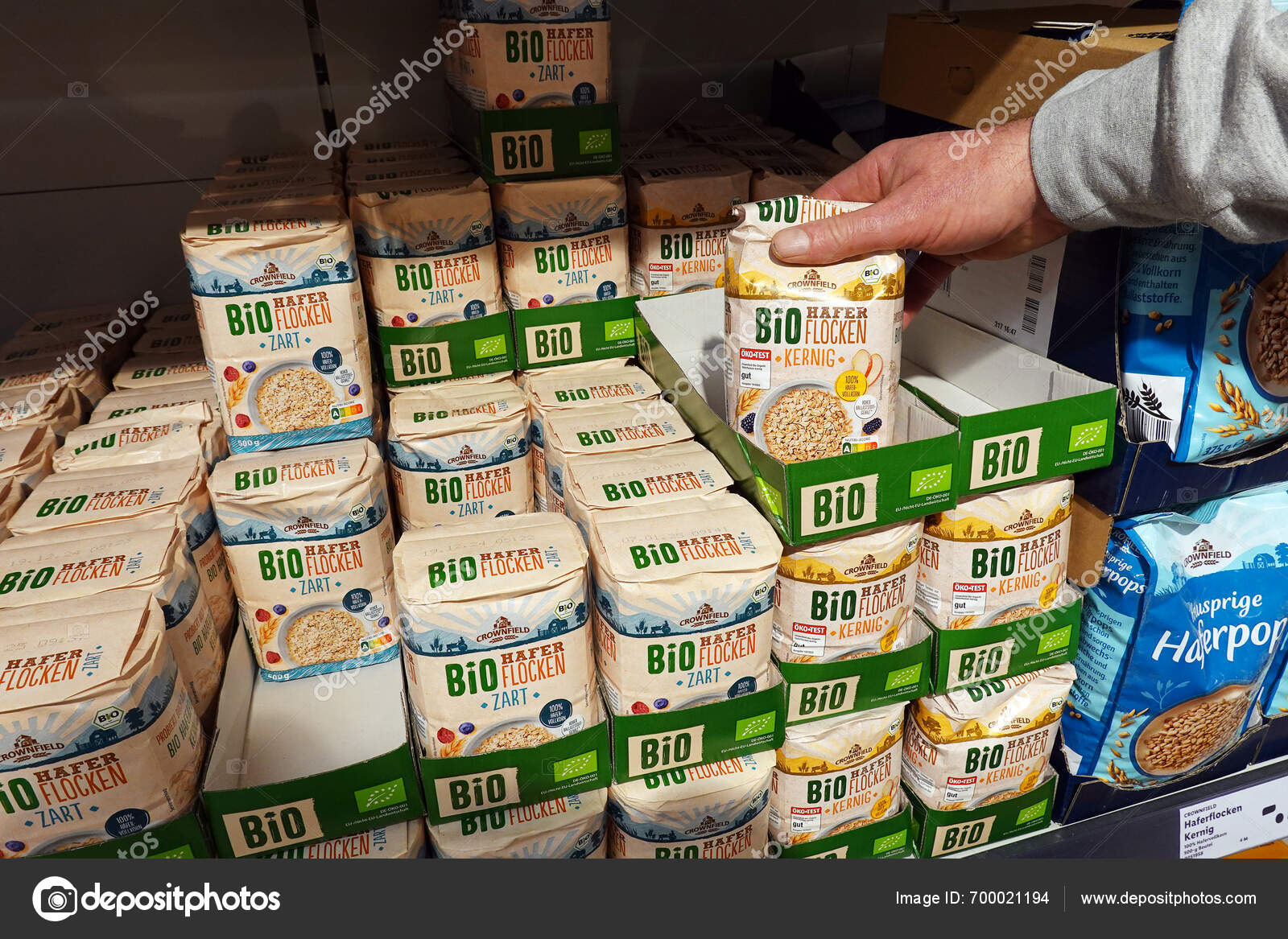 Germany January 2024 Shopper Buys Private Label Brand Bio Organic ...