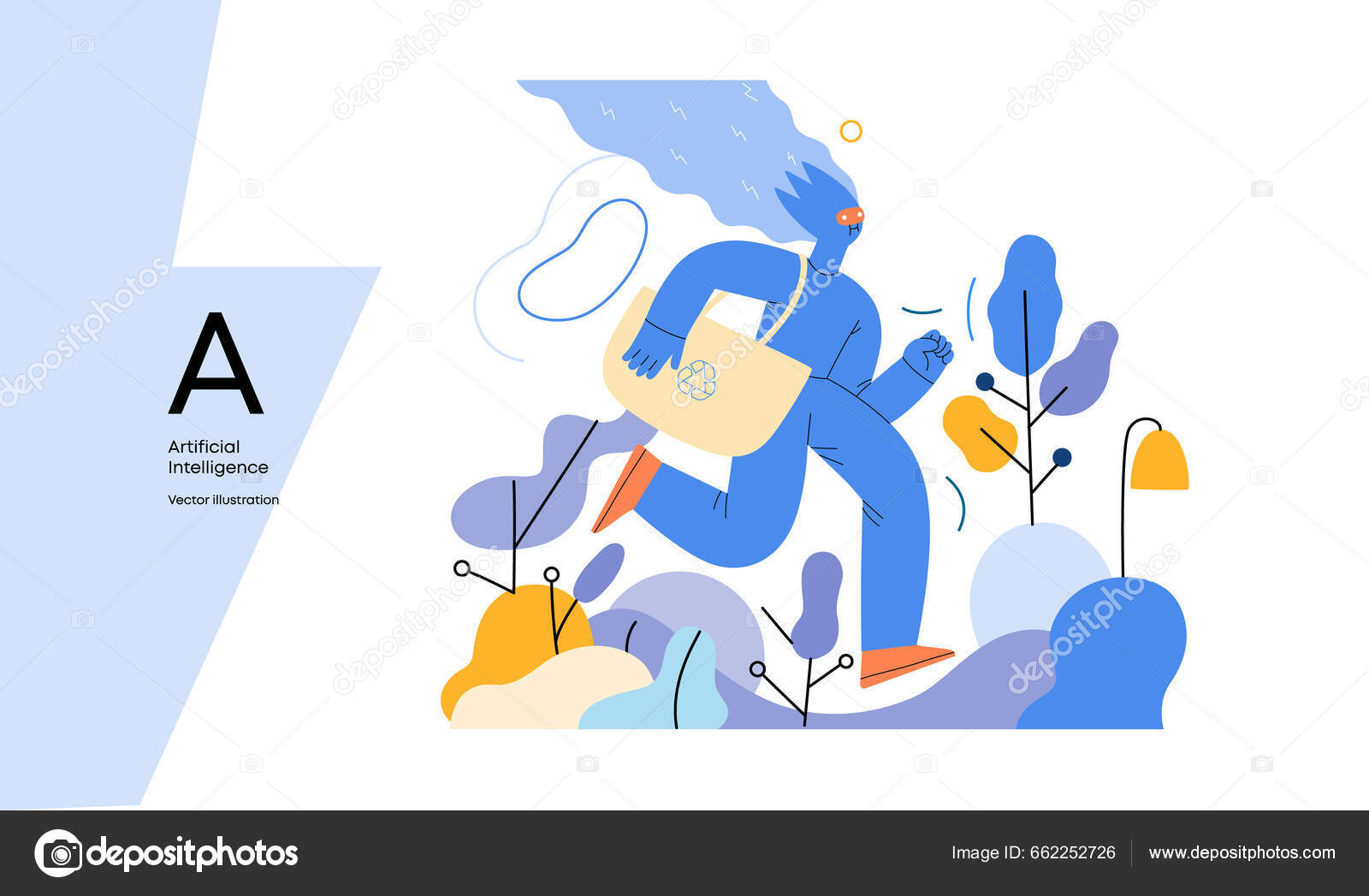 Artificial Intelligence Ecology Modern Flat Vector Concept Illustration ... Artificial Intelligence Ecology Modern Flat Vector Concept Illustration ...