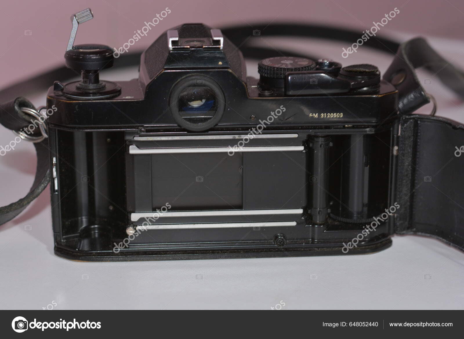 Italy Giffoni Valle Piana March 2023 Nikon Analog Camera Model — Stock ...
