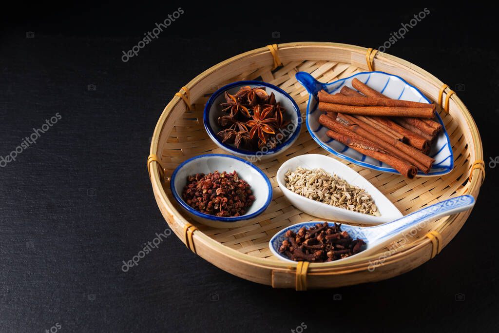 Origen del concepto de alimentos Chinese Five Spice Star Anise ...