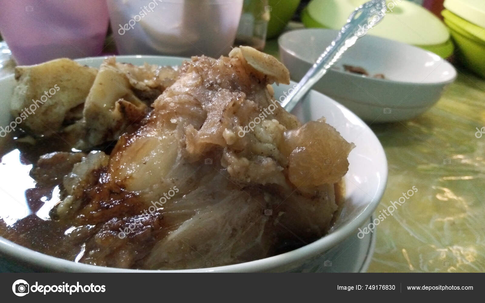 Konro Soup Traditional Food Bugis Makassar Tribe Indonesia Main ...