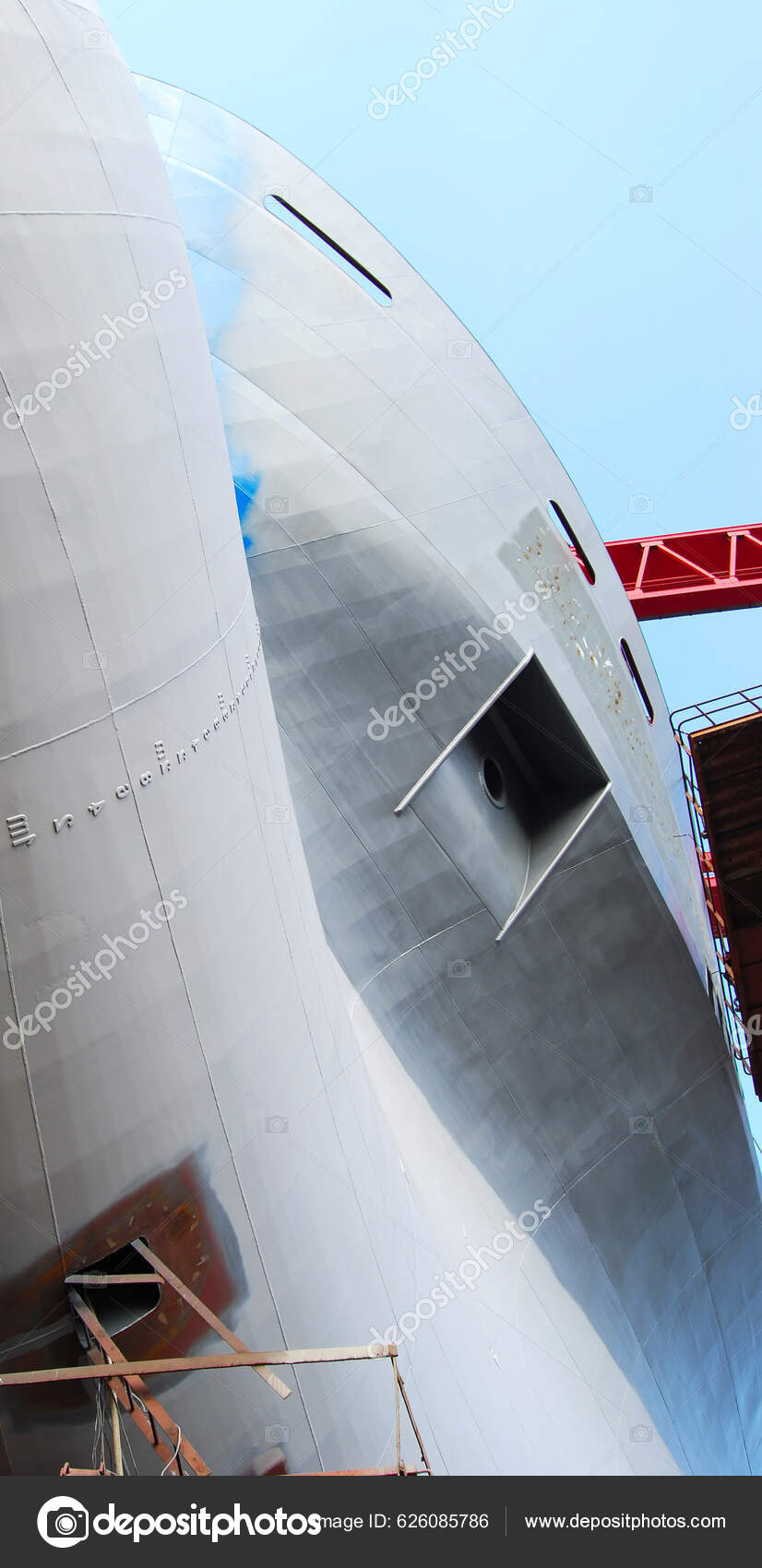 Big Tonnage Steel Ship Construction Shipyard Shipbuilding Continue ...