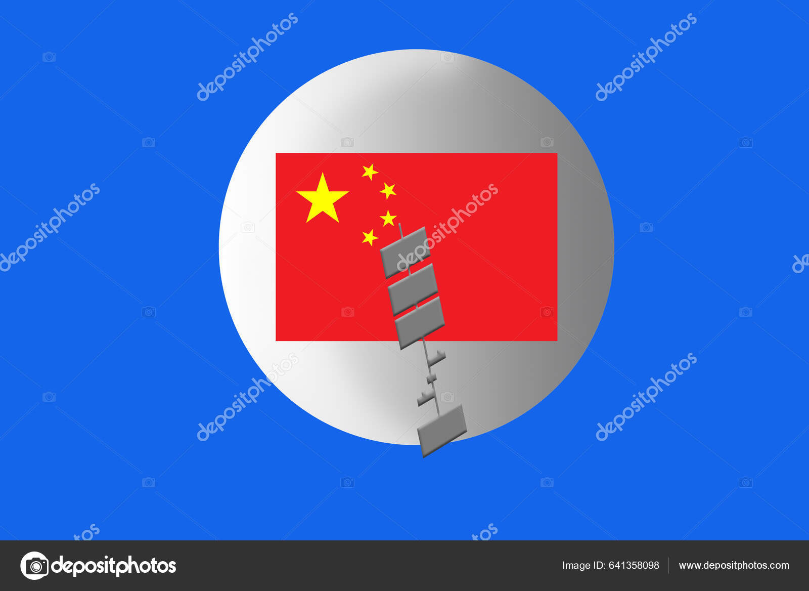 Chinese Balloon Incident 2023 Balloons Sky Spy Balloon Violation ...