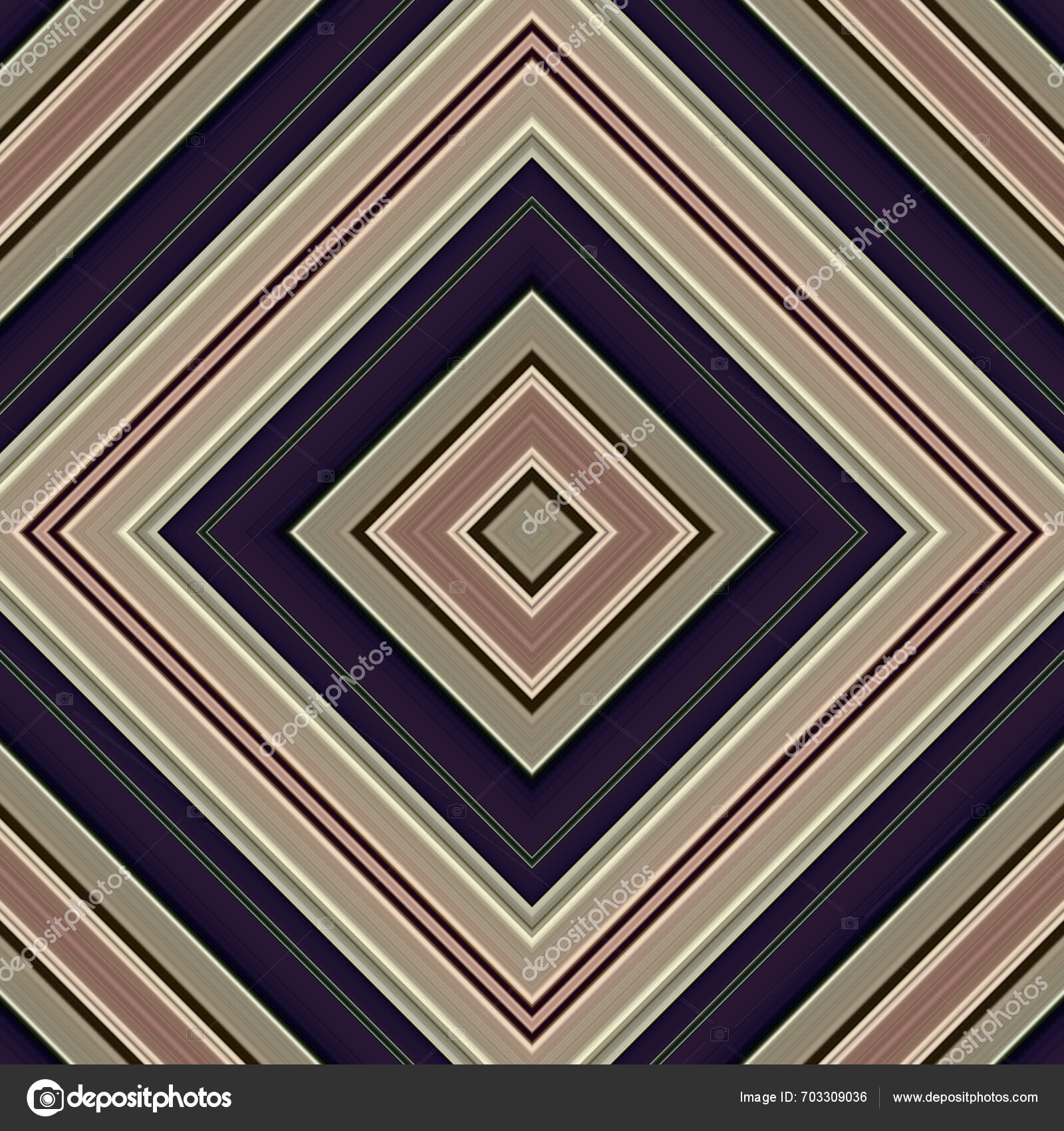 Seamless Rhombus Pattern Pattern Colored Lines — Stock Photo ...