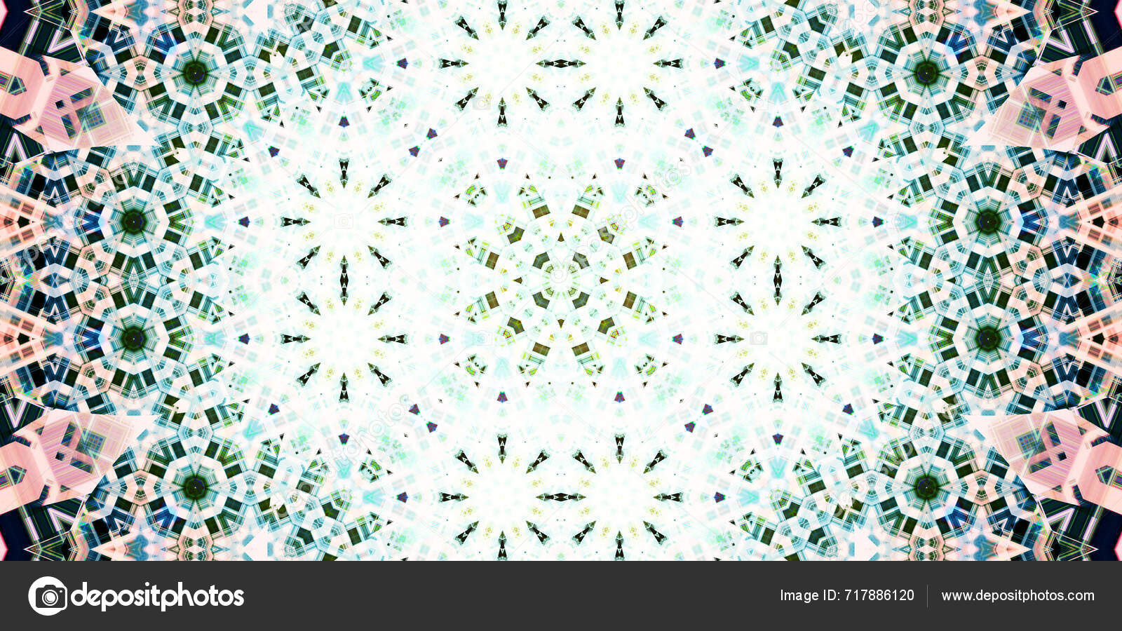 Seamless Wide Patterns Art Texture Symmetrical — Stock Photo ...