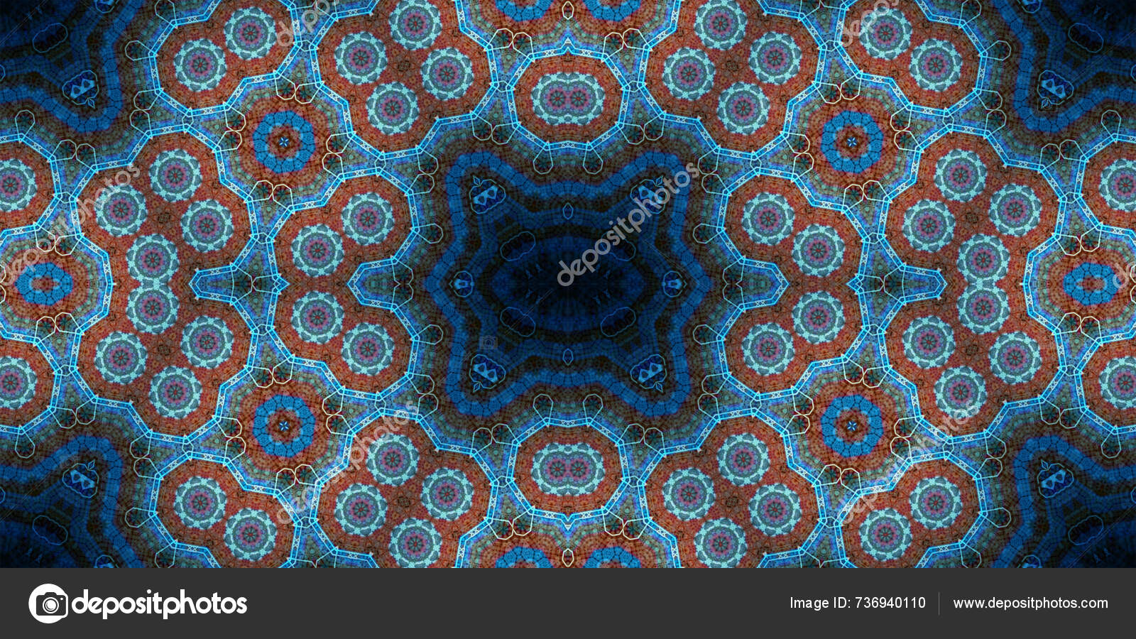 Seamless Abstract Pattern Banner Abstract Texture Art — Stock Photo ...