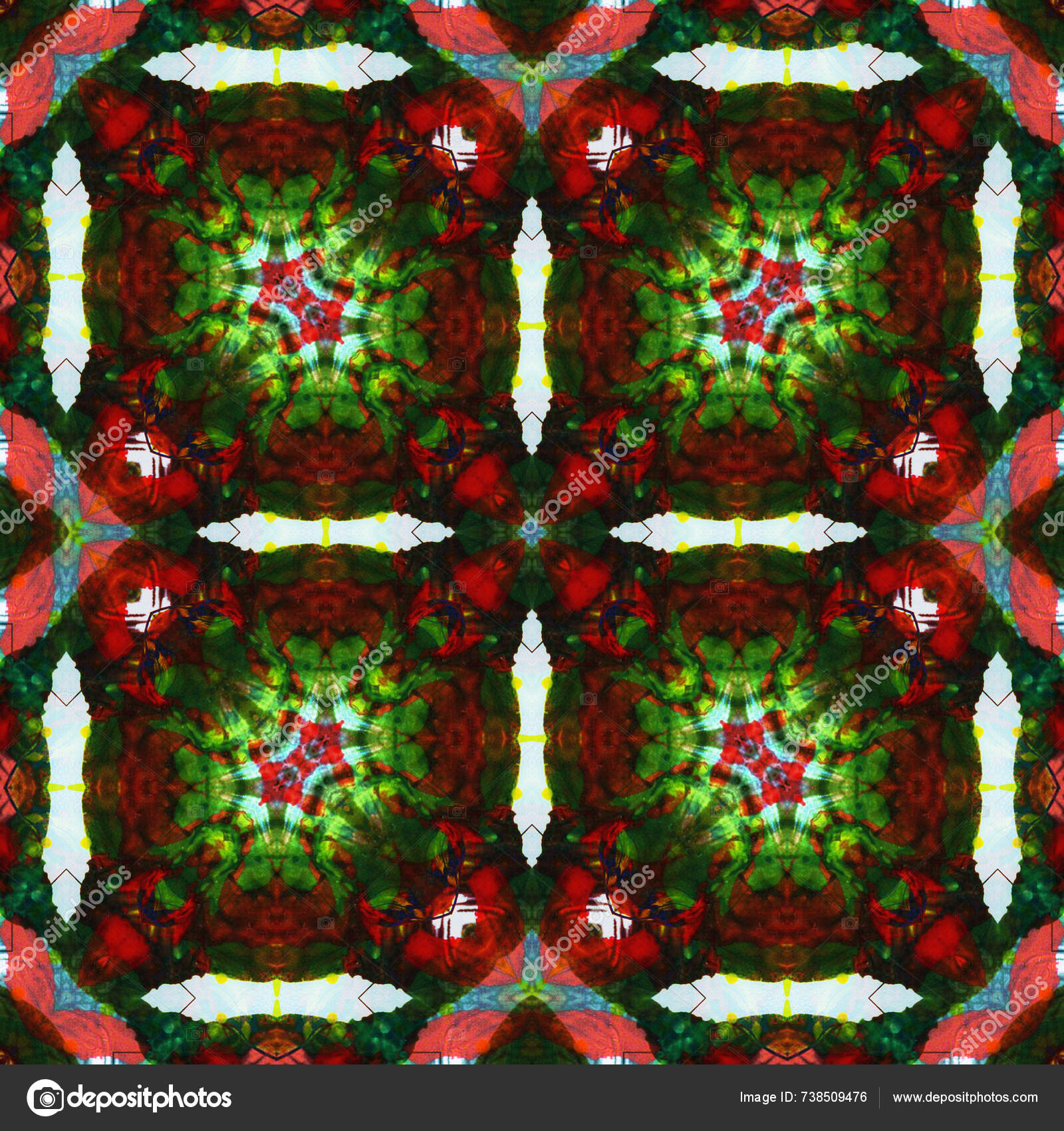 Seamless Square Abstract Pattern — Stock Photo © Andriykin #738509476