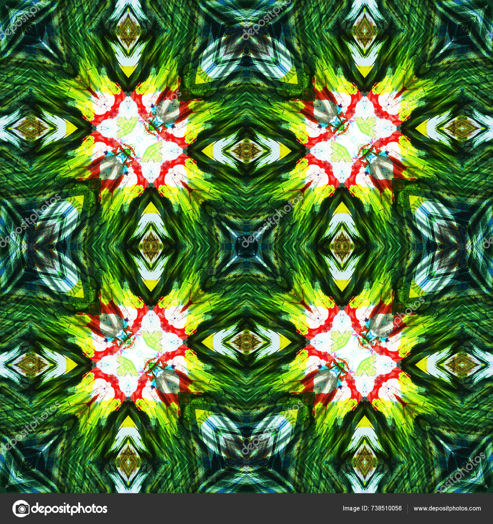 Seamless Square Abstract Pattern — Stock Photo © Andriykin #738510056