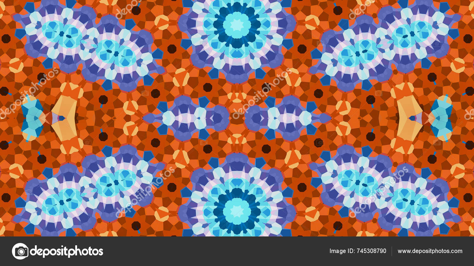 Seamless Abstract Art Pattern Seamless Texture Beautiful — Stock Photo ...