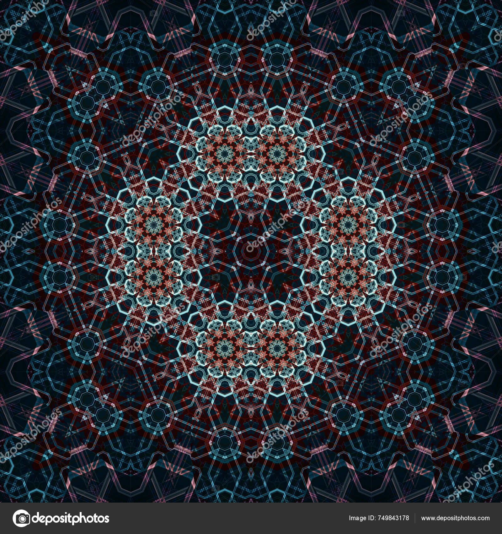 Seamless Abstract Woven Pattern Abstract Interwoven Texture — Stock ...