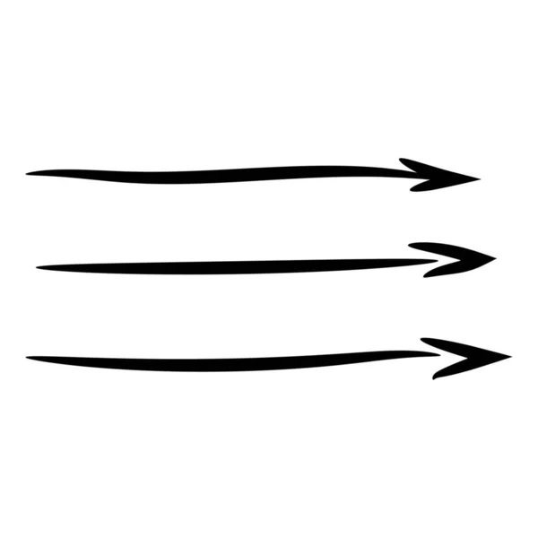 Black Arrow White Background Stock Vector by ©serezniy 647862216