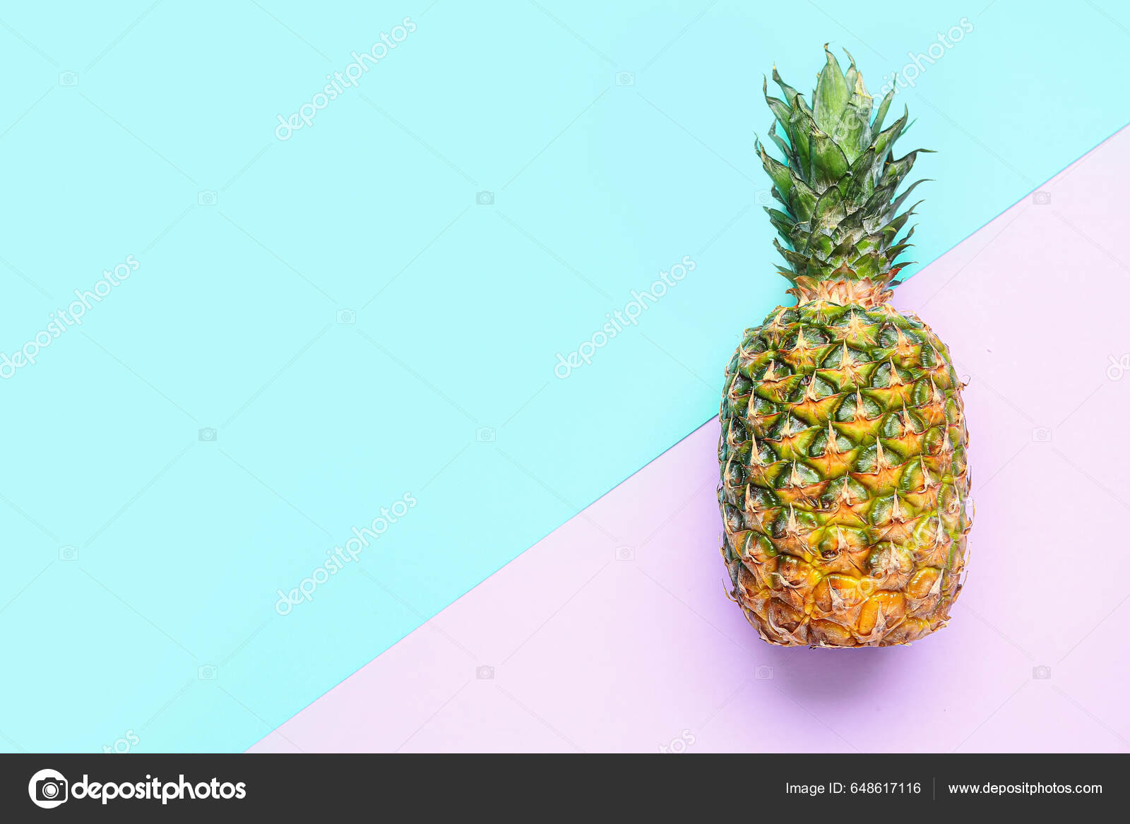Color Ripe Pineapple