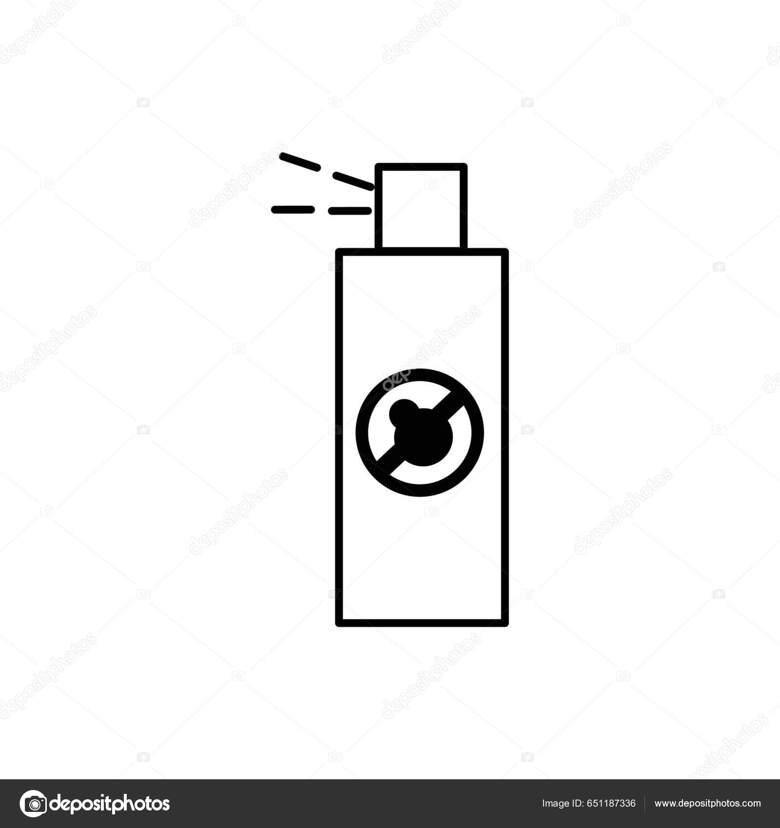 Insecticida Pulgas Sobre Fondo Blanco Vector de stock #651187336 de ...