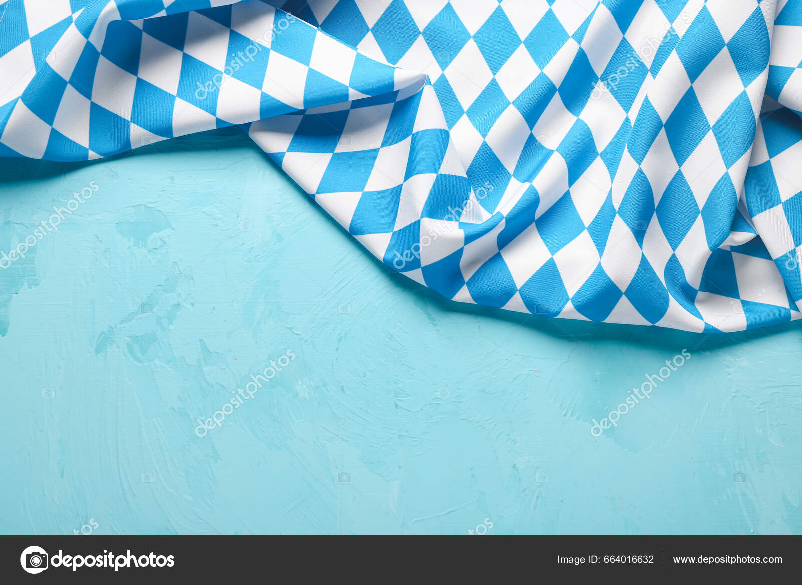 Flag Bavaria Blue Background — Stock Photo © serezniy #664016632