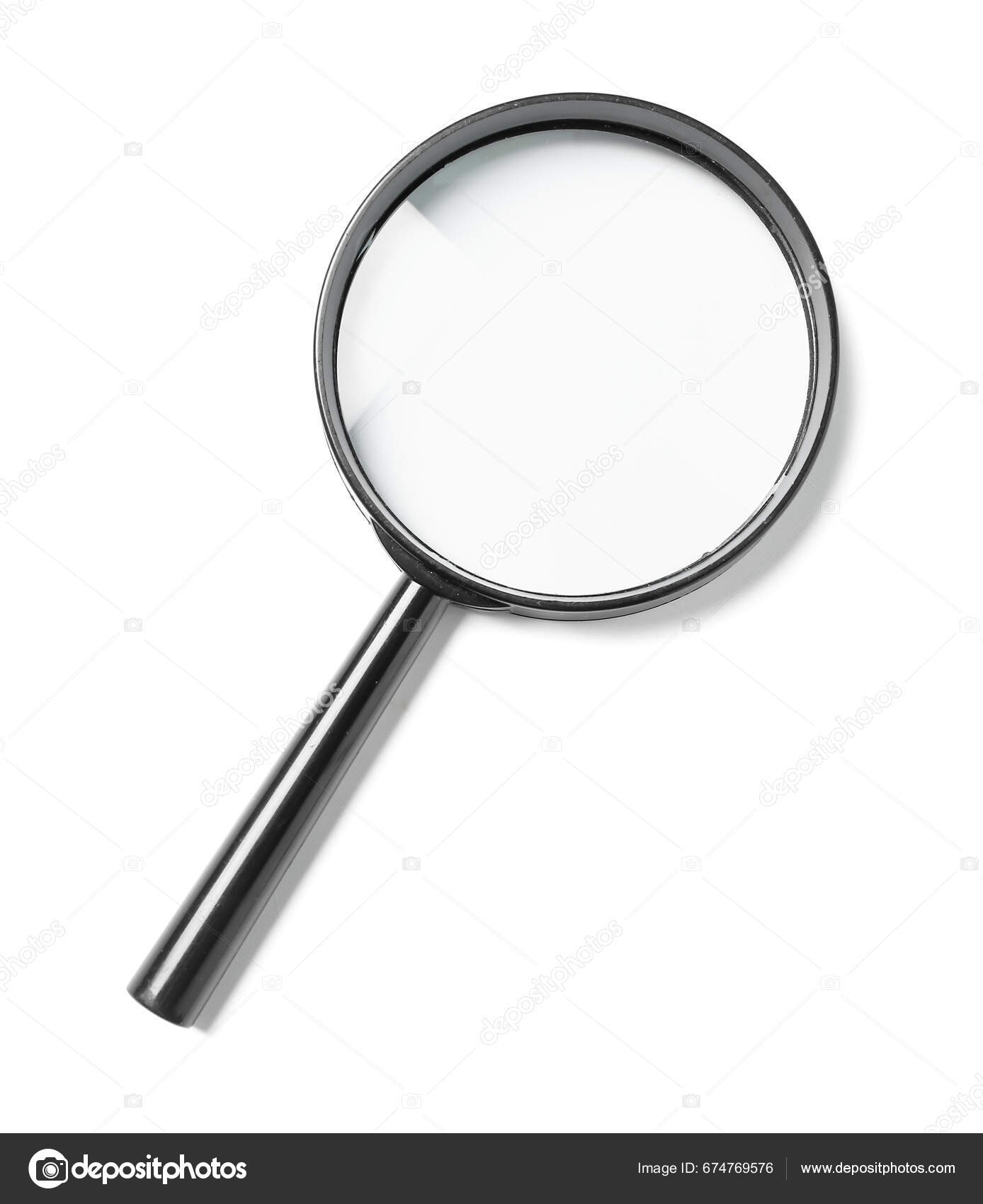 Lupa Aislada Sobre Fondo Blanco — Foto de stock © serezniy #674769576