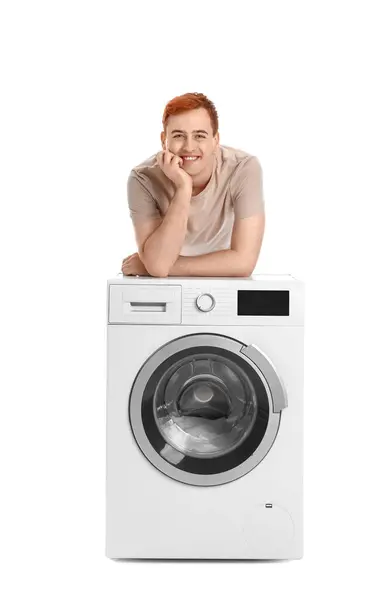 Man washing machine Stock Photos, Royalty Free Man washing machine ...
