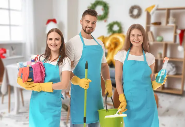 Cleaning service team Stock Photos, Royalty Free Cleaning service team ...