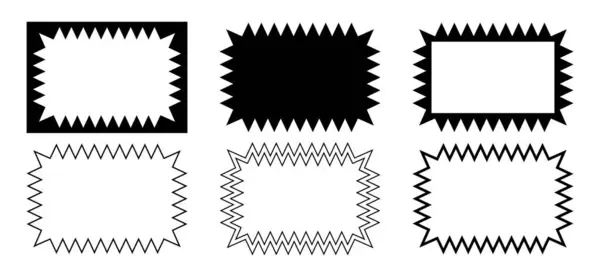 Jagged border Vector Images | Depositphotos