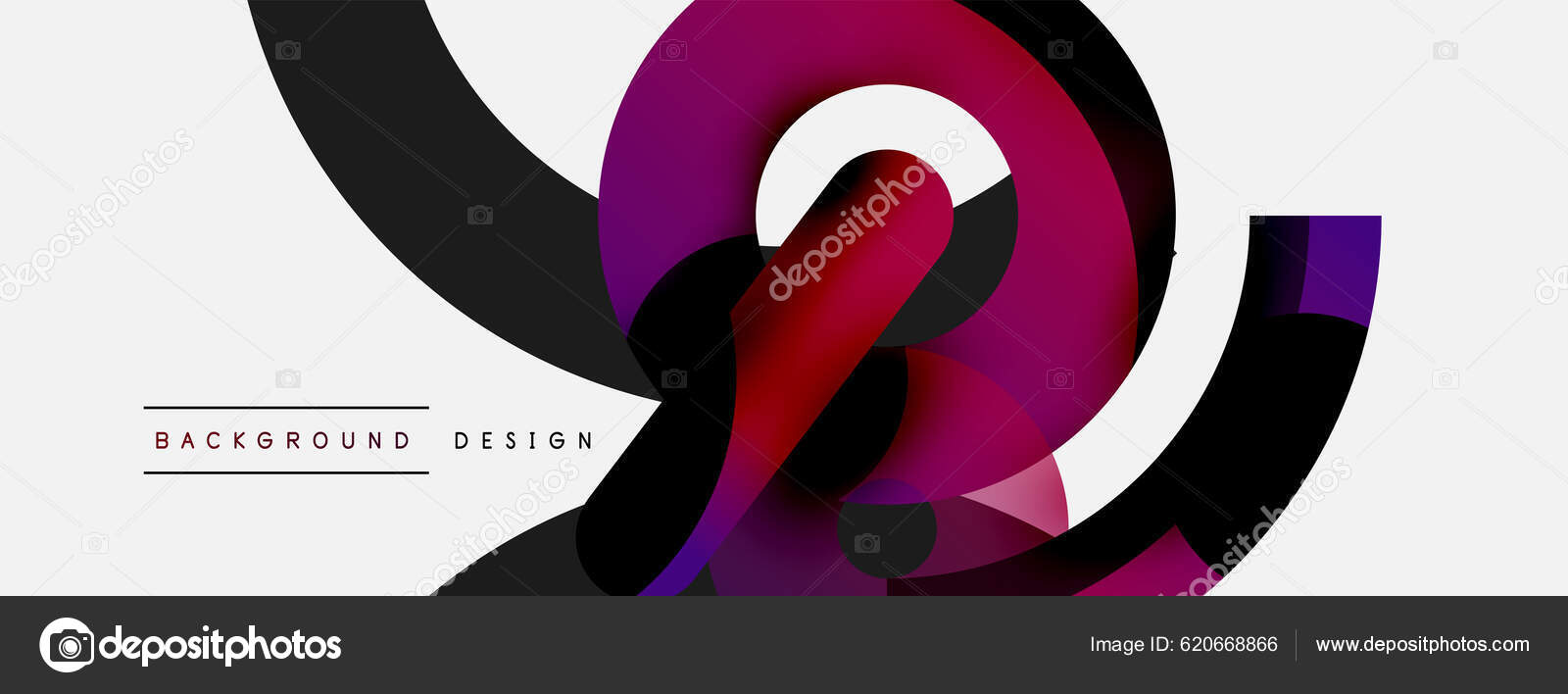 Bentuk Lingkaran Bulat Dan Bentuk Geometris Lainnya Ilustrasi Vektor ...