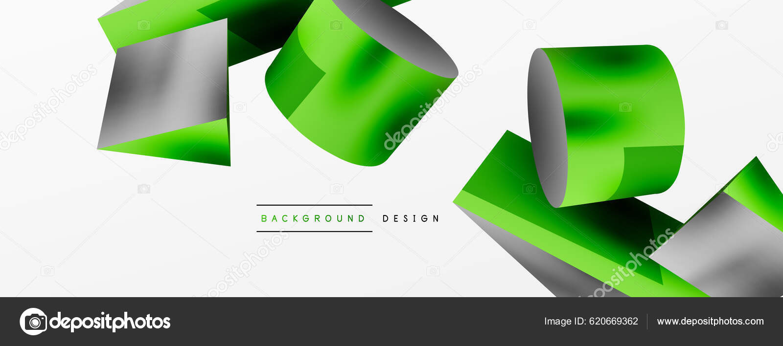Vector Abstract Background Shapes Triangle Cylinder Trendy Techno ...