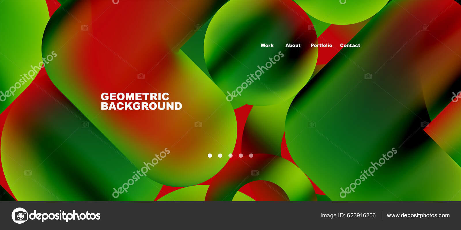 Shapes Circles Liquid Gradients Stock Vector by ©akomov 623916206