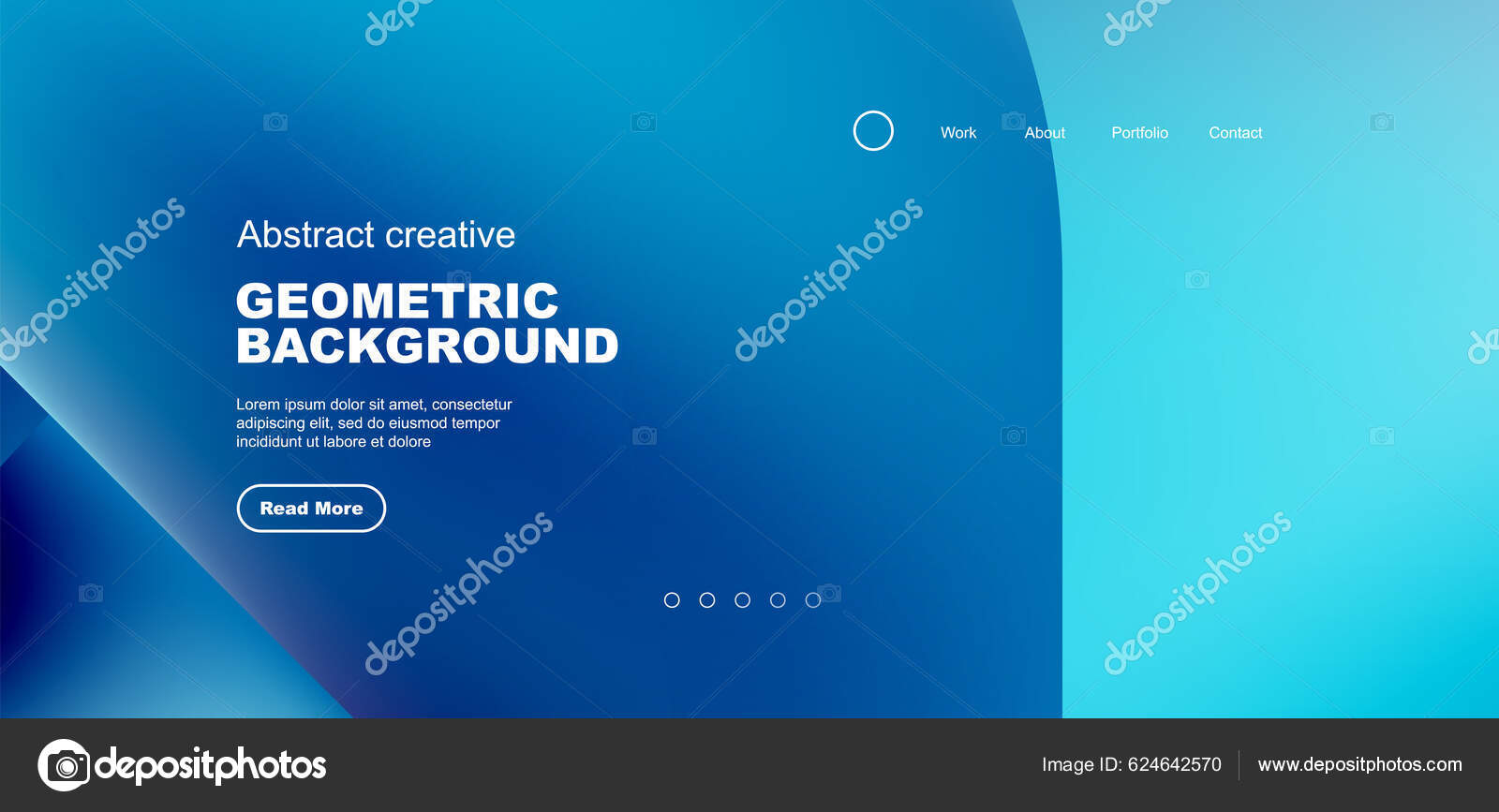 Liquid Shapes Flowing Gradient Colors Geometric Circle Triangles Vector ...