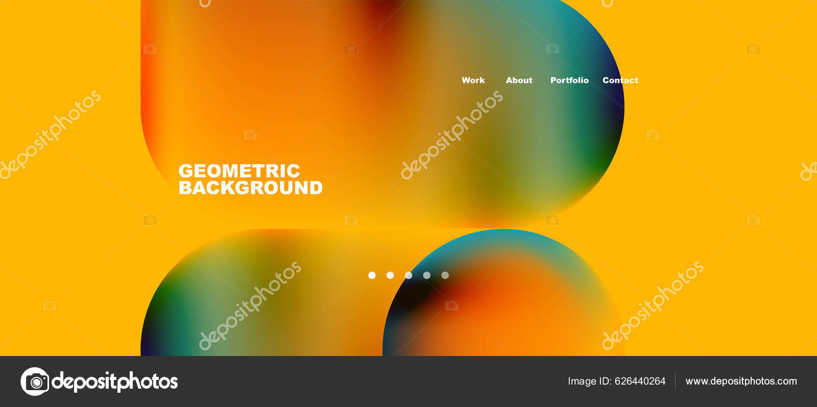 Shapes Circles Liquid Gradients Stock Vector by ©akomov 626440264