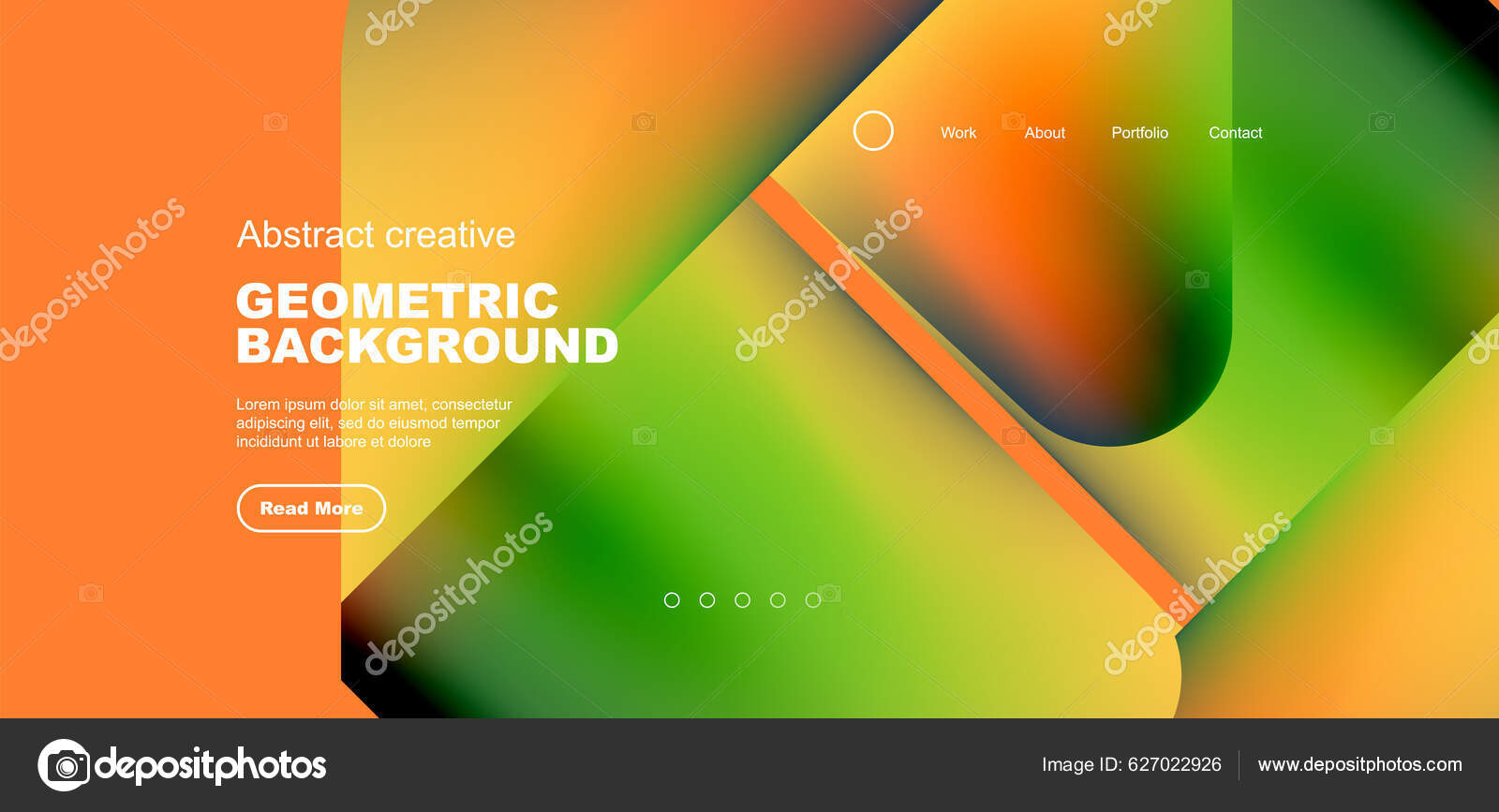 Liquid Shapes Flowing Gradient Colors Geometric Circle Triangles Vector ...