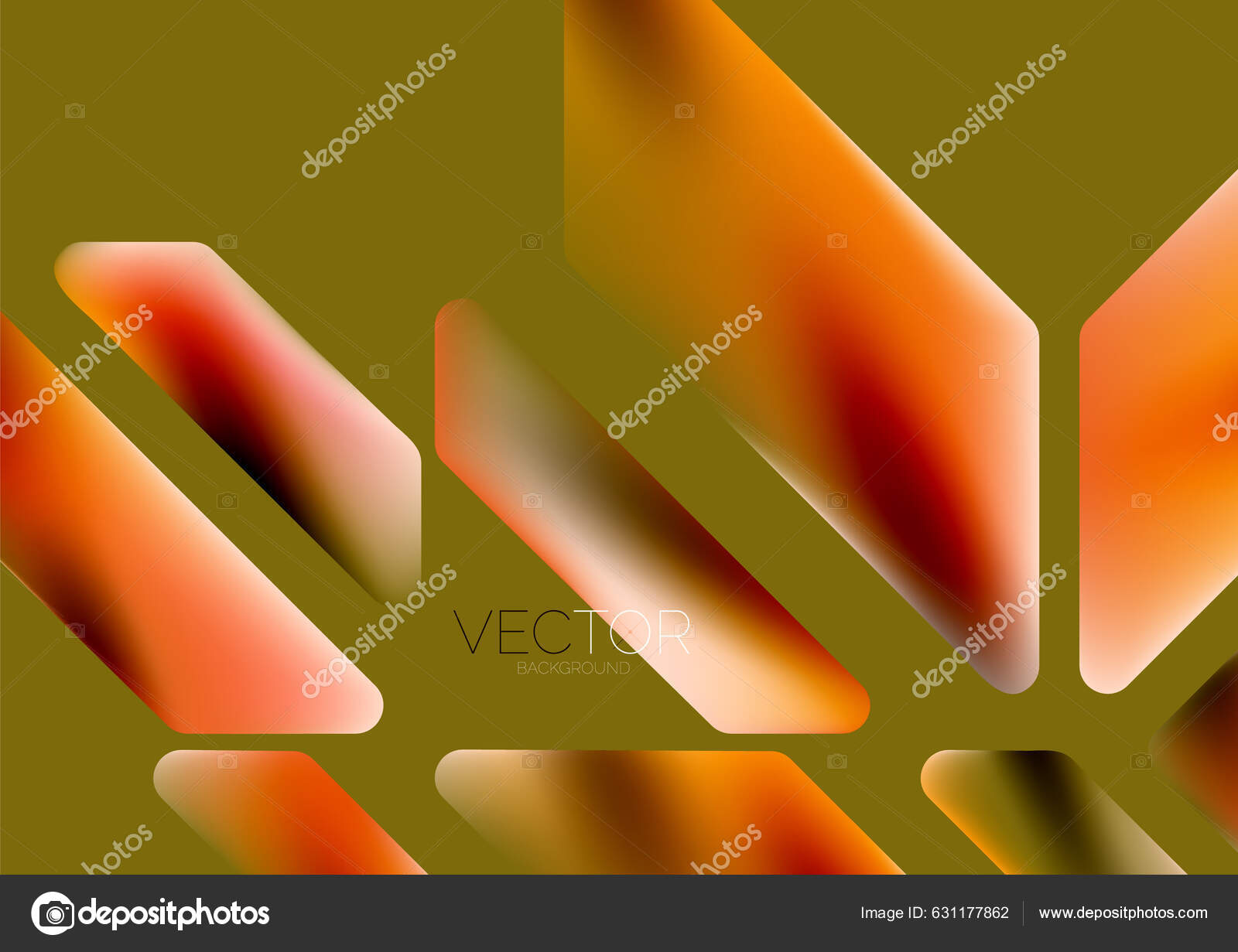 Fluid Color Dynamic Geometric Shapes Abstract Background Vector ...