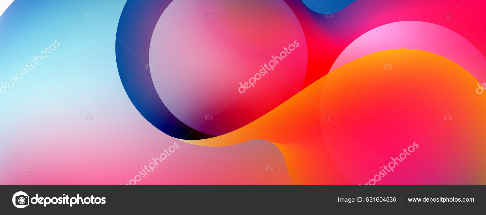 Fluid Abstract Background Liquid Color Gradients Composition Shapes ...