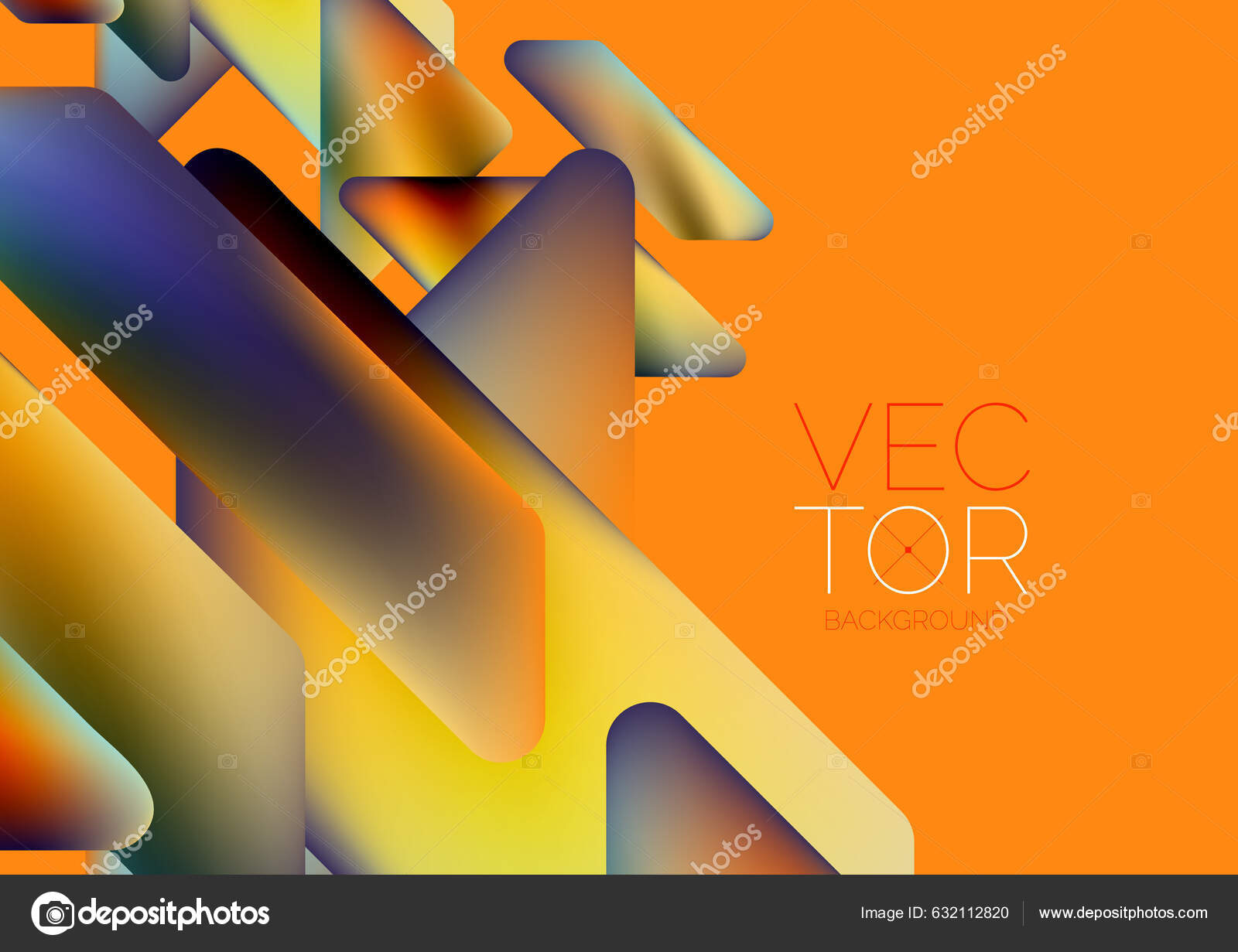 Tech Minimal Geometric Wallpaper Creative Abstract Background Vector ...