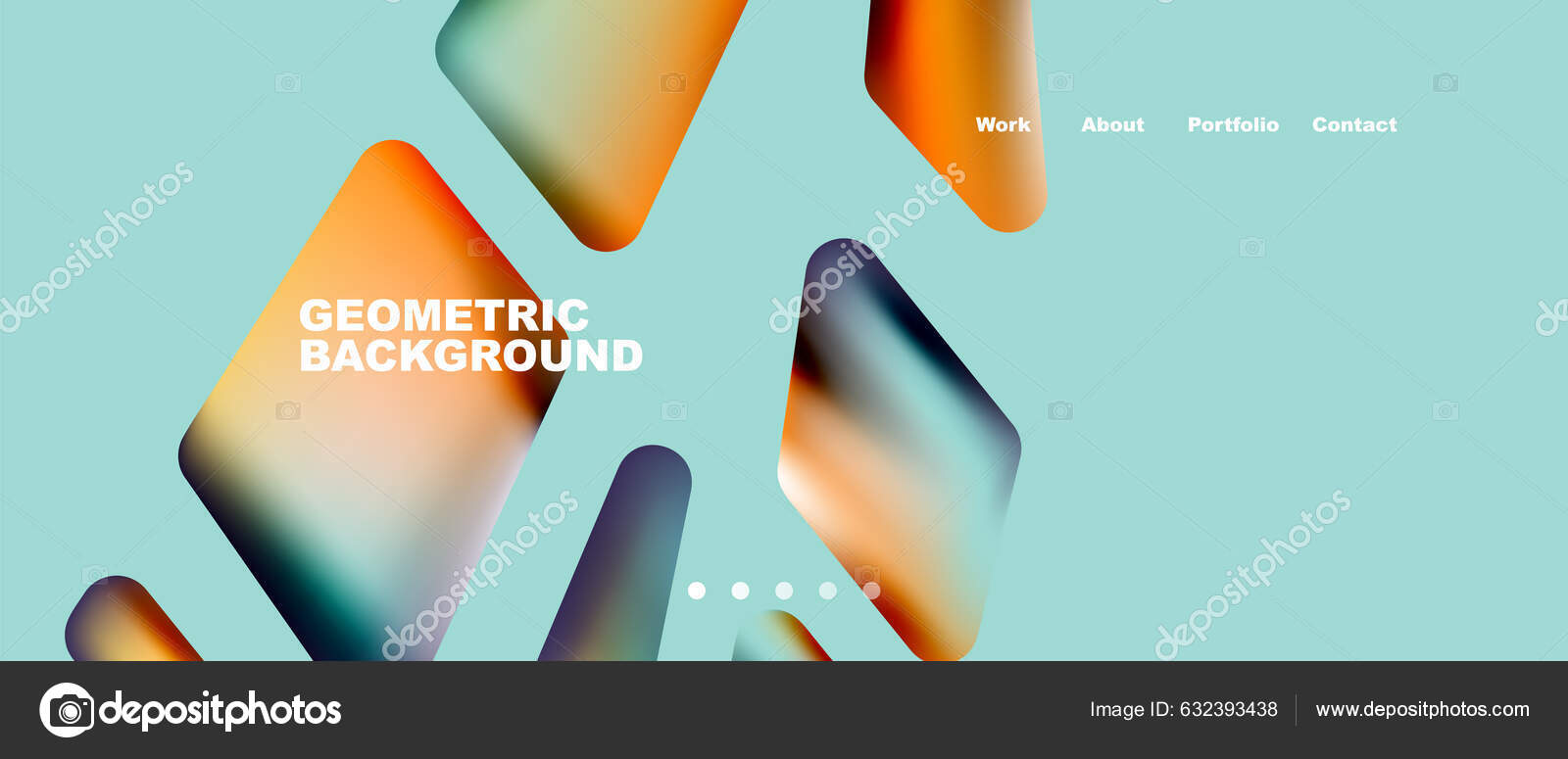 Tech Minimal Geometric Wallpaper Creative Abstract Background Vector ...